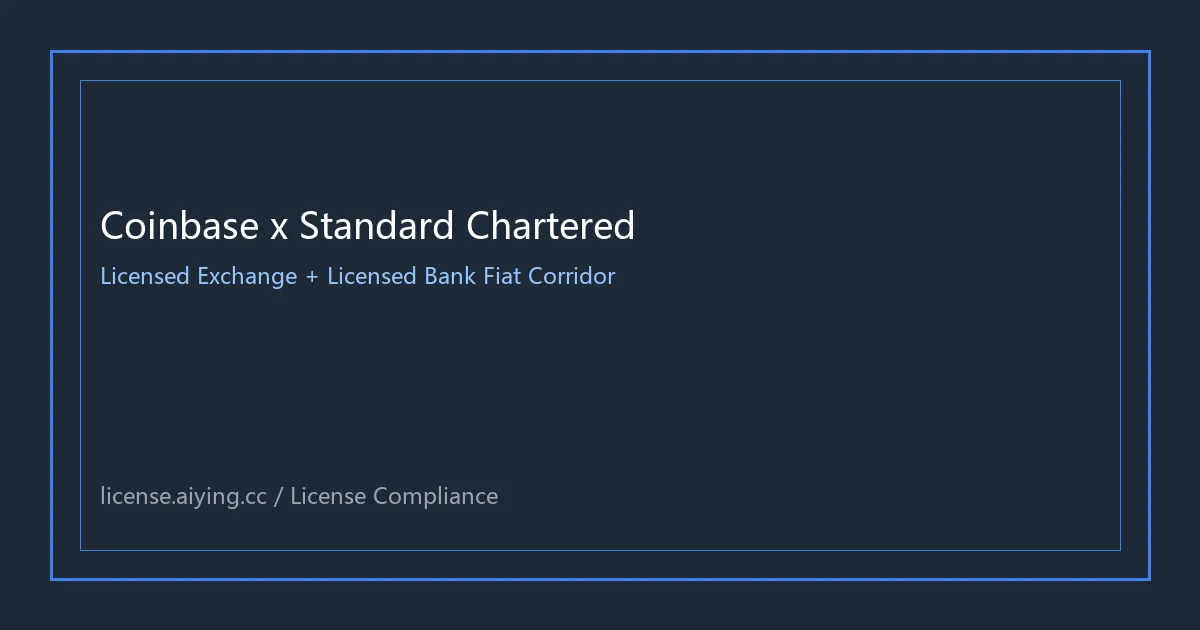 Global licensed cryptocurrency exchange Coinbase partners with Standard ...